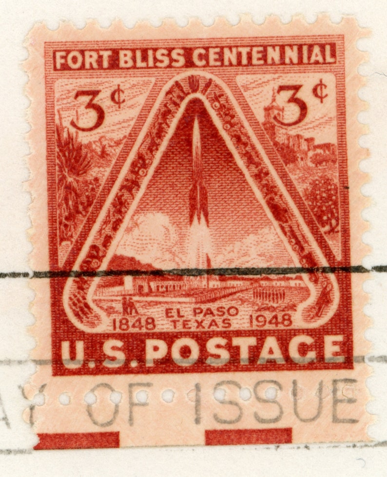 1948 Fort Bliss Anniversary FDC - Etsy