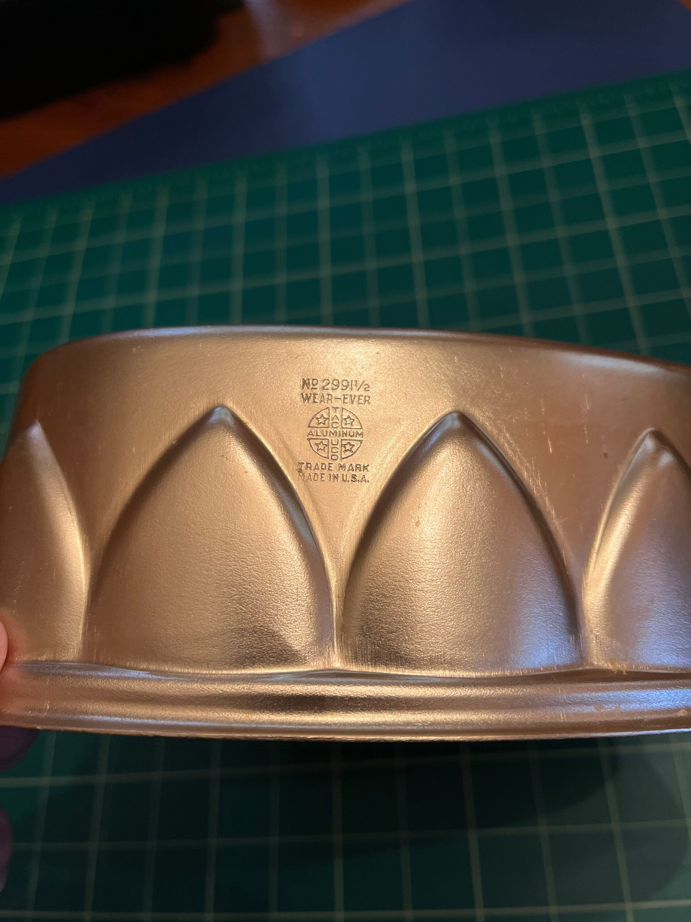 Double Heart wear-ever Copper Kitchen Mold - Etsy