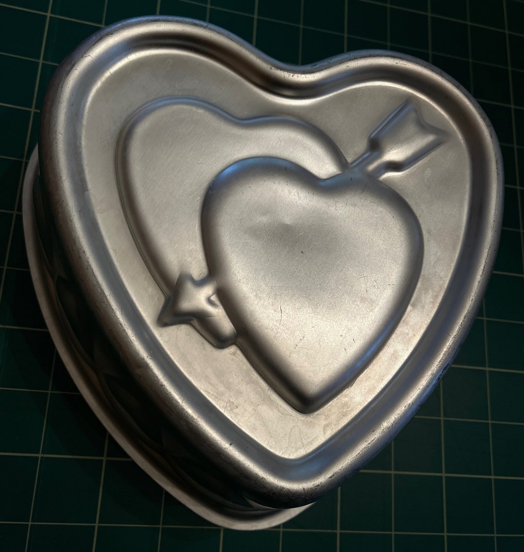 Double Heart wear-ever Copper Kitchen Mold - Etsy