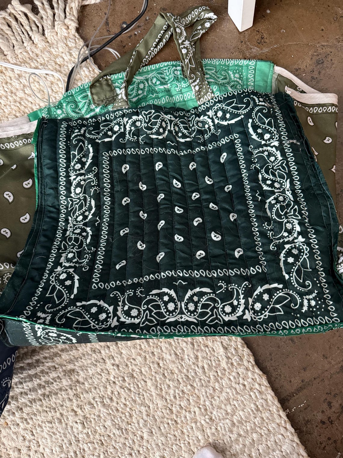 Bandana Tote Bag Sewing Guide | Beginner-friendly DIY (digital PDF ...