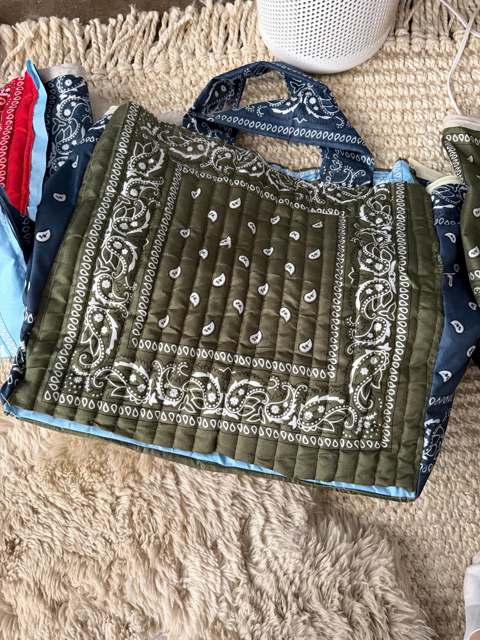 Bandana Tote Bag Sewing Guide | Beginner-friendly DIY (digital PDF ...