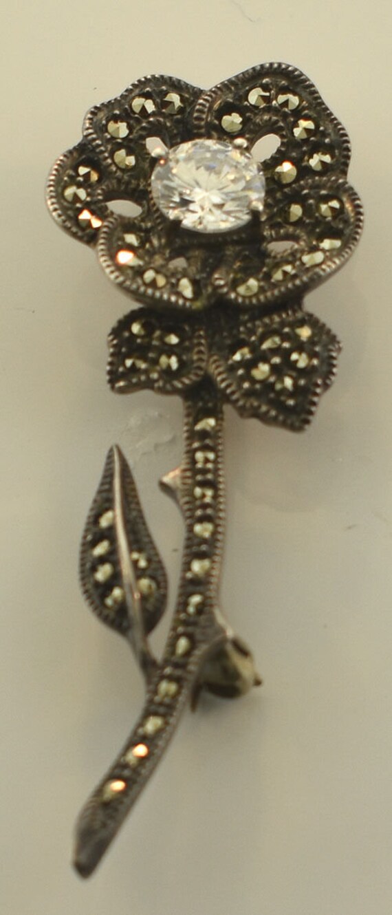 Flower pin Judith Jack - Gem