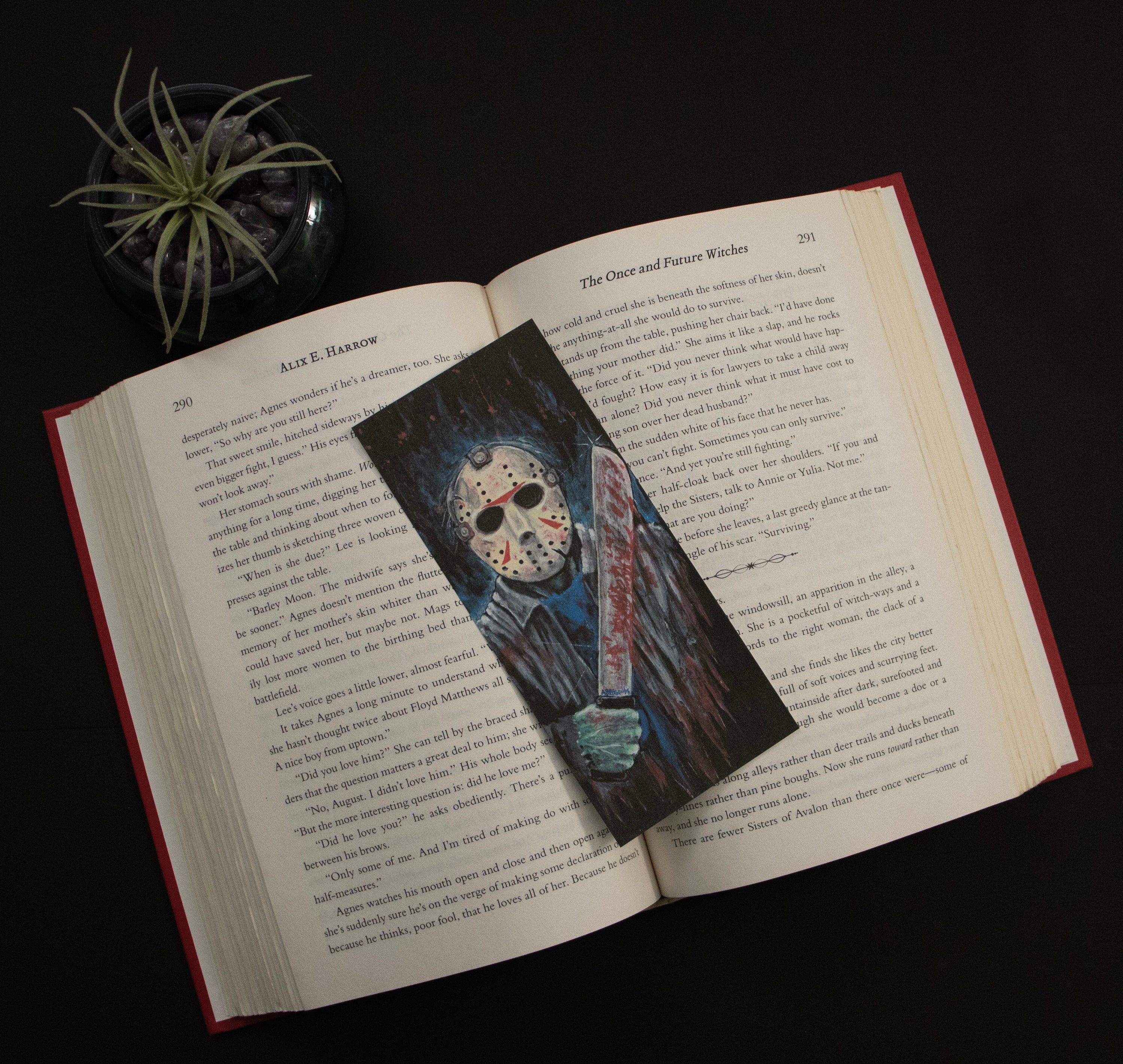 Printable Horror Movie Characters Bookmarks Chucky Pennywise Jason ...
