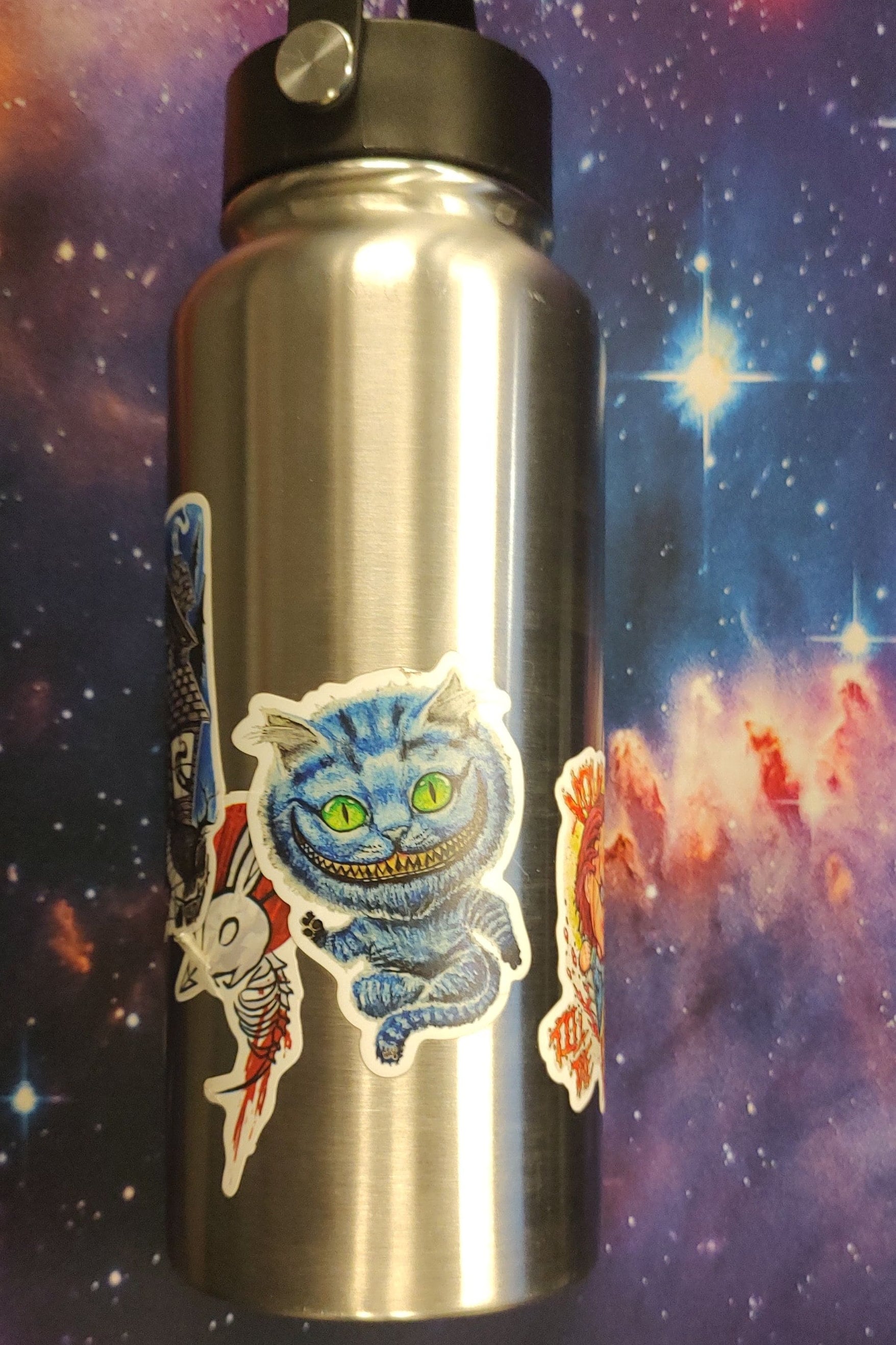 Cheshire Cat Sticker Alice in Wonderland Sticker Waterproof Vinyl ...