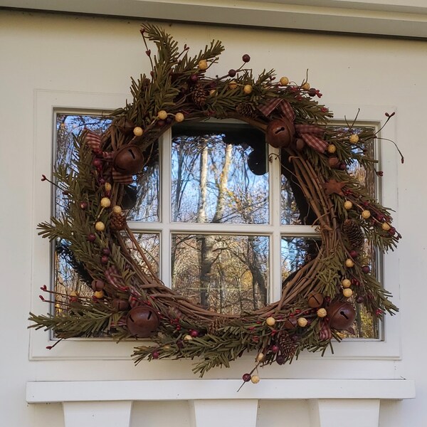 Primitive Wreaths - Etsy