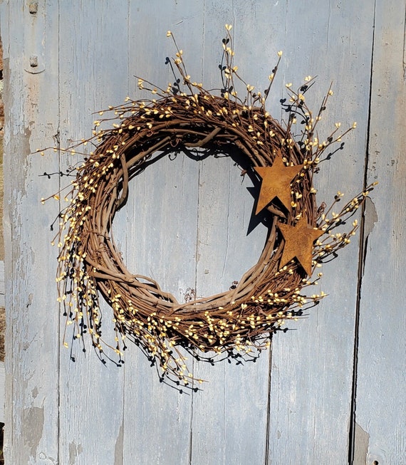 Primitive Door Wreath