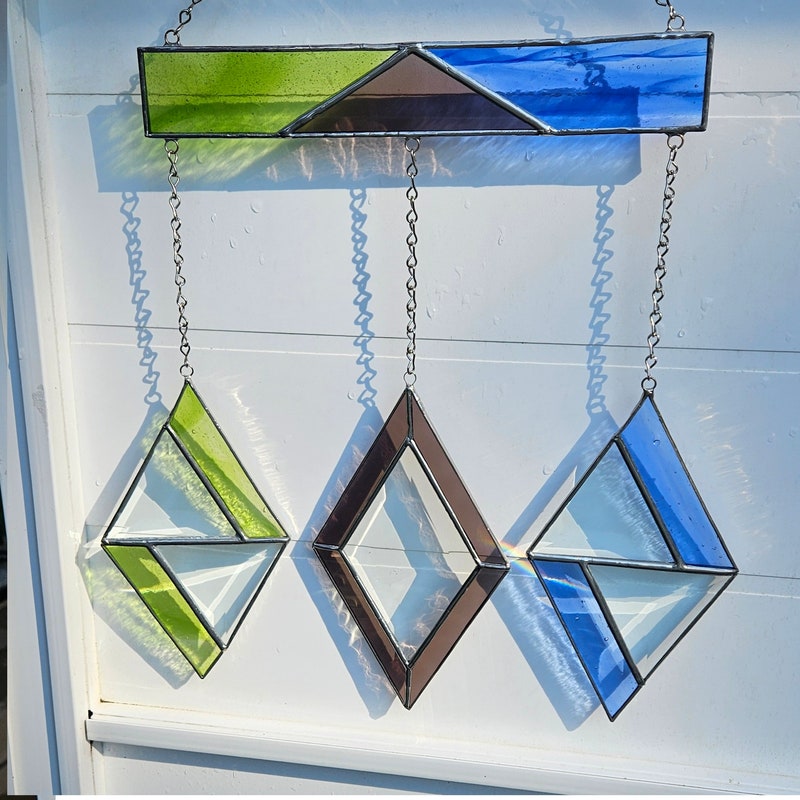 Stained Glass Mobile - Etsy