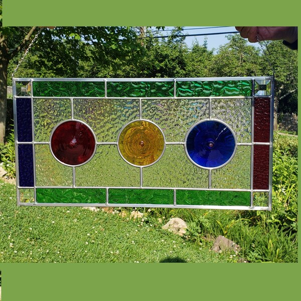 Stained Glass Rondels - Etsy