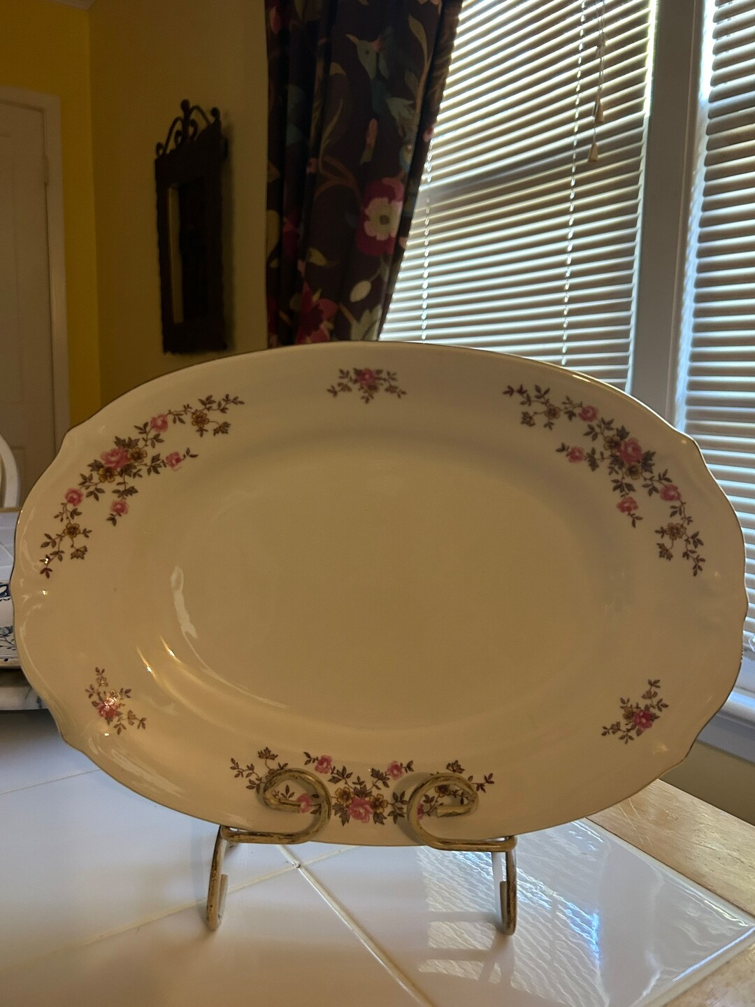 Vintage Chodziez Made in Poland Serving Platter - Etsy