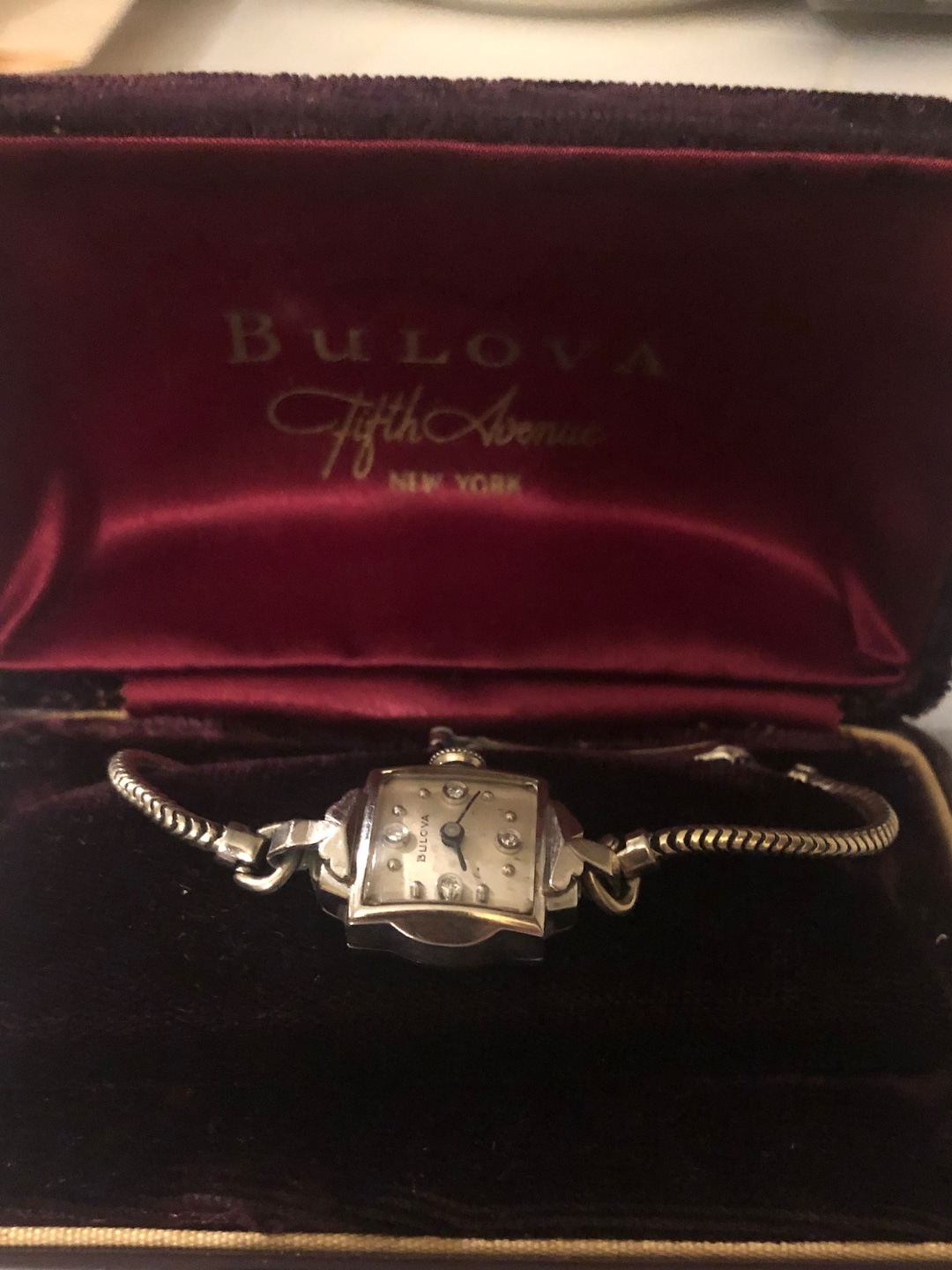 Vintage 1951 Bulova Women’s 17 Jewels Watch’ Diamonds for the Dials - Etsy