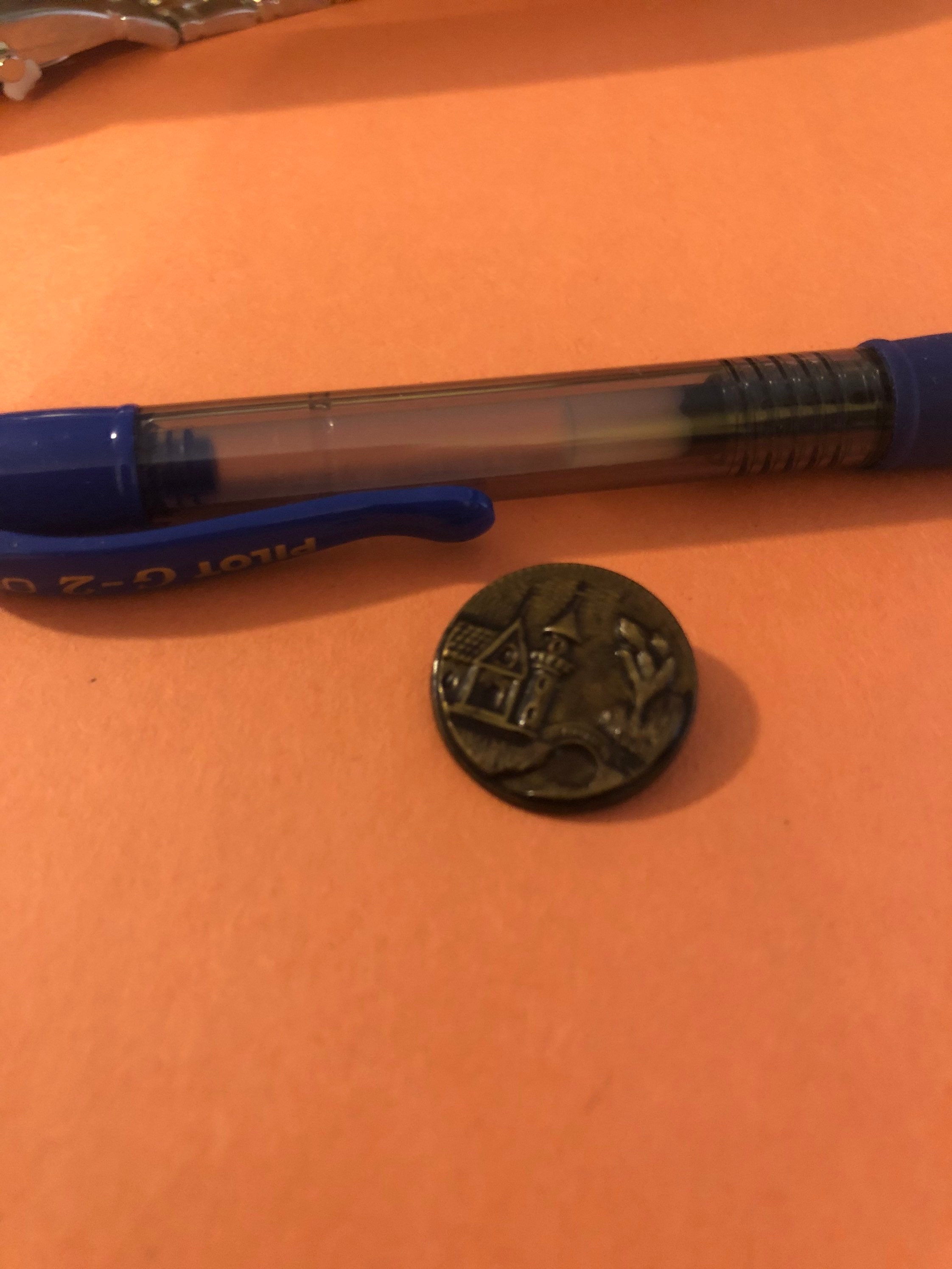 Antique Metal Picture Button Church and Bridge 3/4” - Etsy