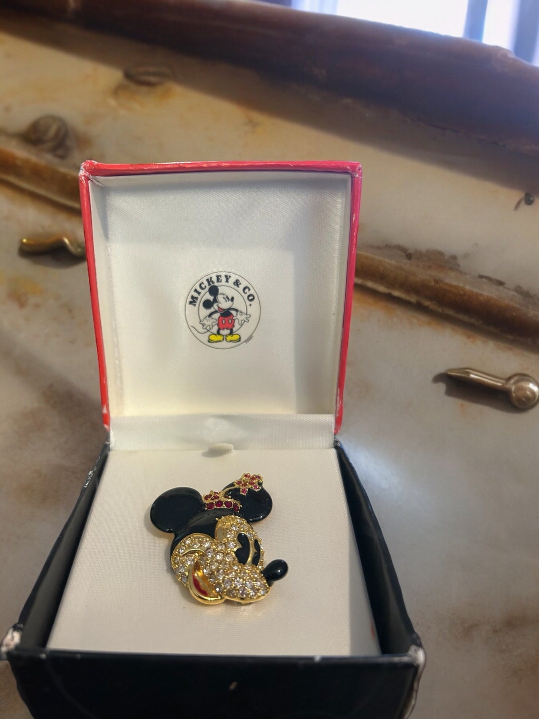 Vintage Disney Minnie Mouse Napier Brooch Pin - Etsy