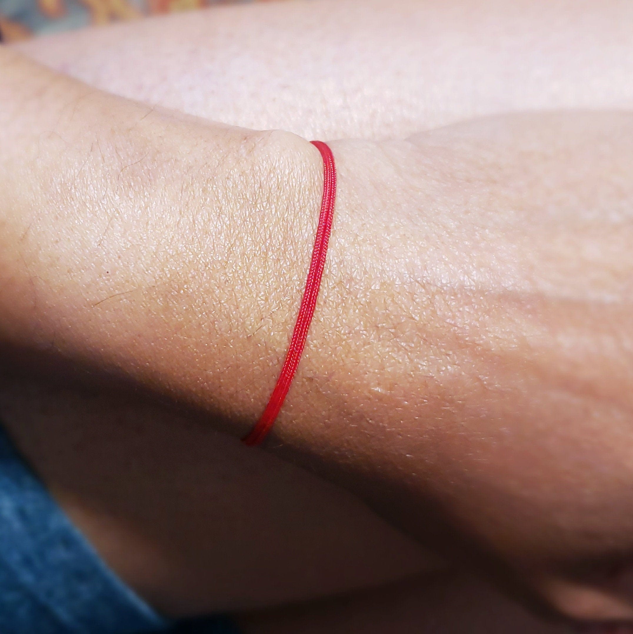 Simple Red String Bracelet Kalava Kavacha String of Fate | Etsy