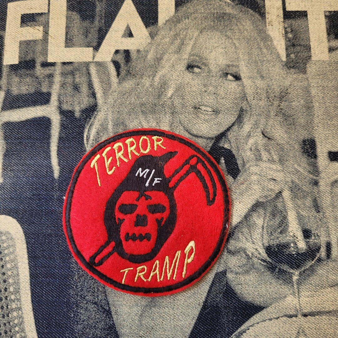 Rare Terror Tramp Embroidered Patch Badge - Etsy