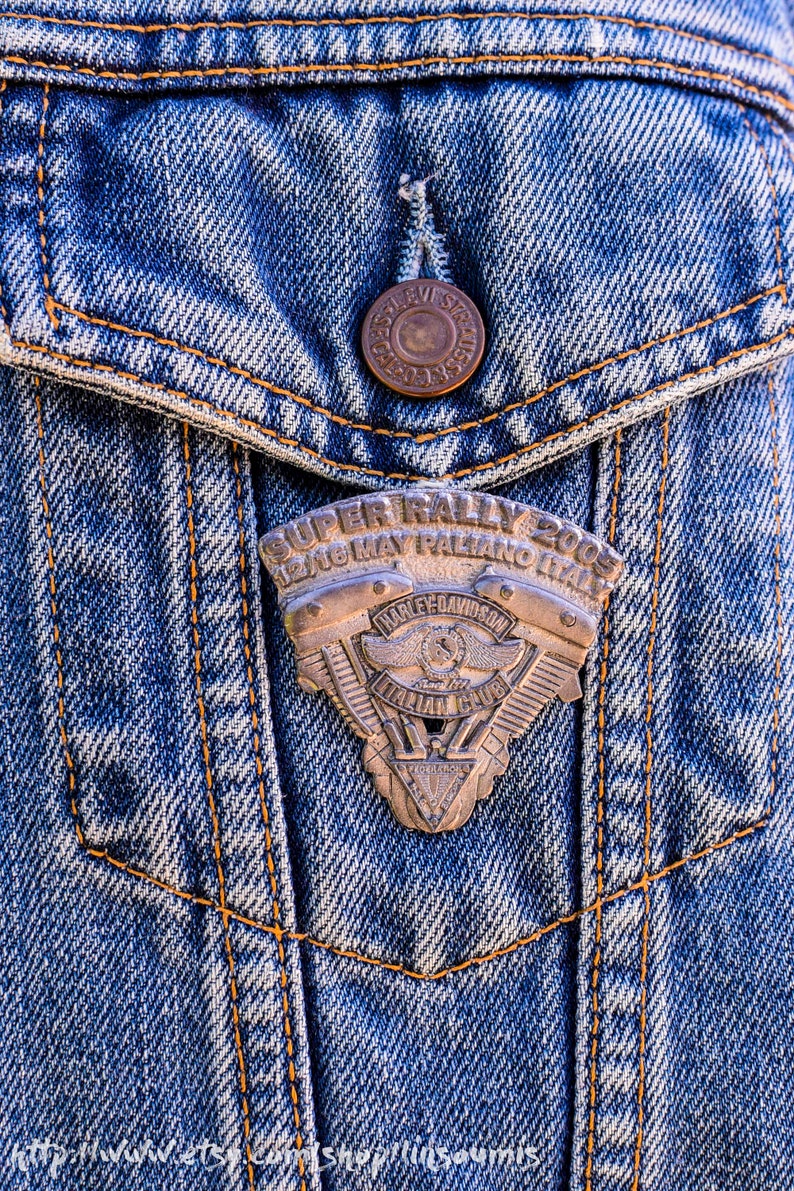 Biker Gang Cut Handembroidered With Sin Printed Liner - Etsy