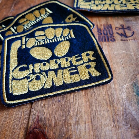 Patch patch embroidered rare Chopper Power Version bl… - Gem