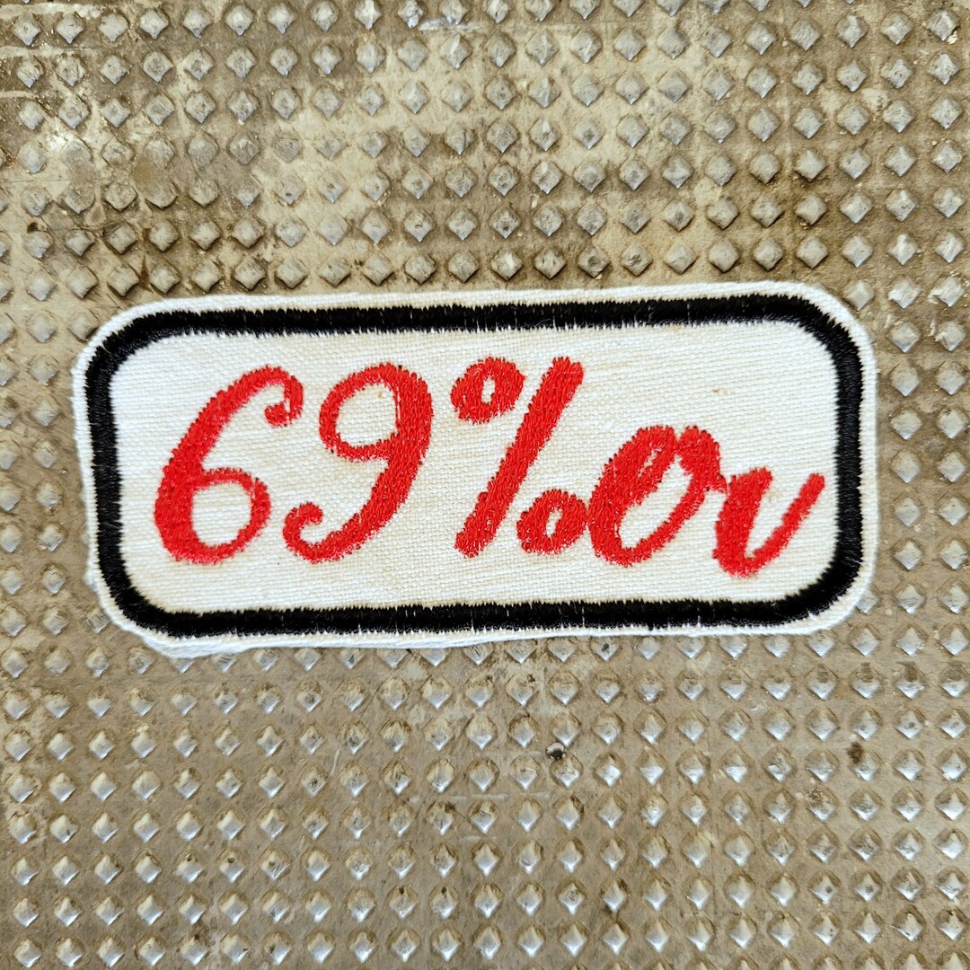 Rare Embroidered Patch Badge 69%er Embroidery Made in France - Etsy