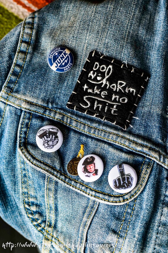 Rare patch embroidered patch "Do no harm" - Gem