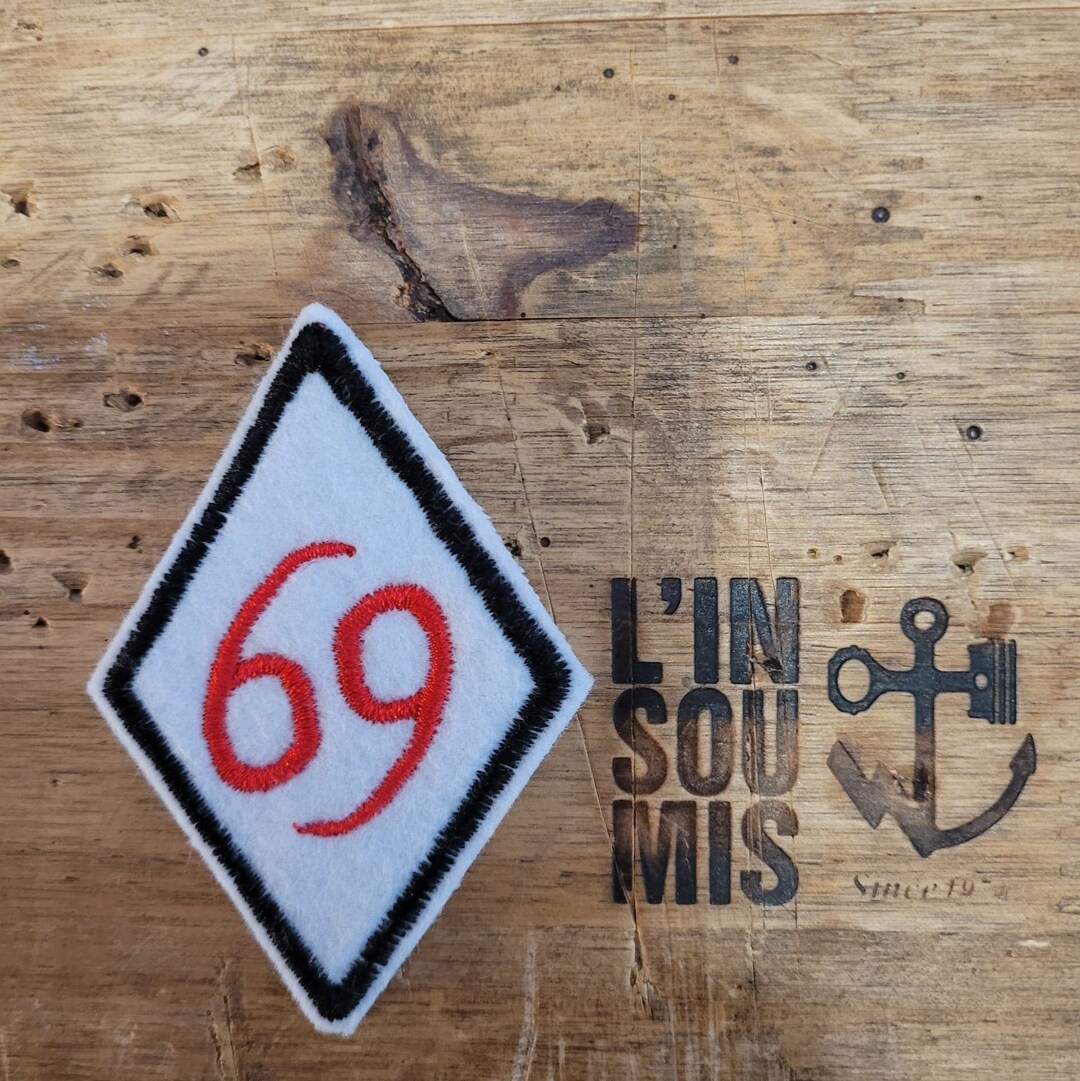Rare Embroidered Patch 69 - Etsy