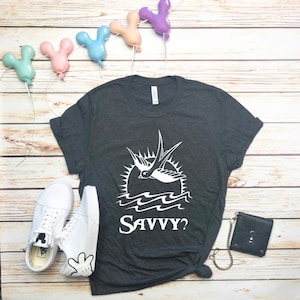 Disney Shirts Savvy Captain Jack Sparrow Shirt Pirates of the Caribbean ...