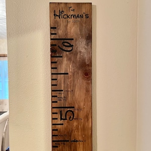 Disney Growth Chart Ruler With Ride Heights Disneyland Disney World (no ...