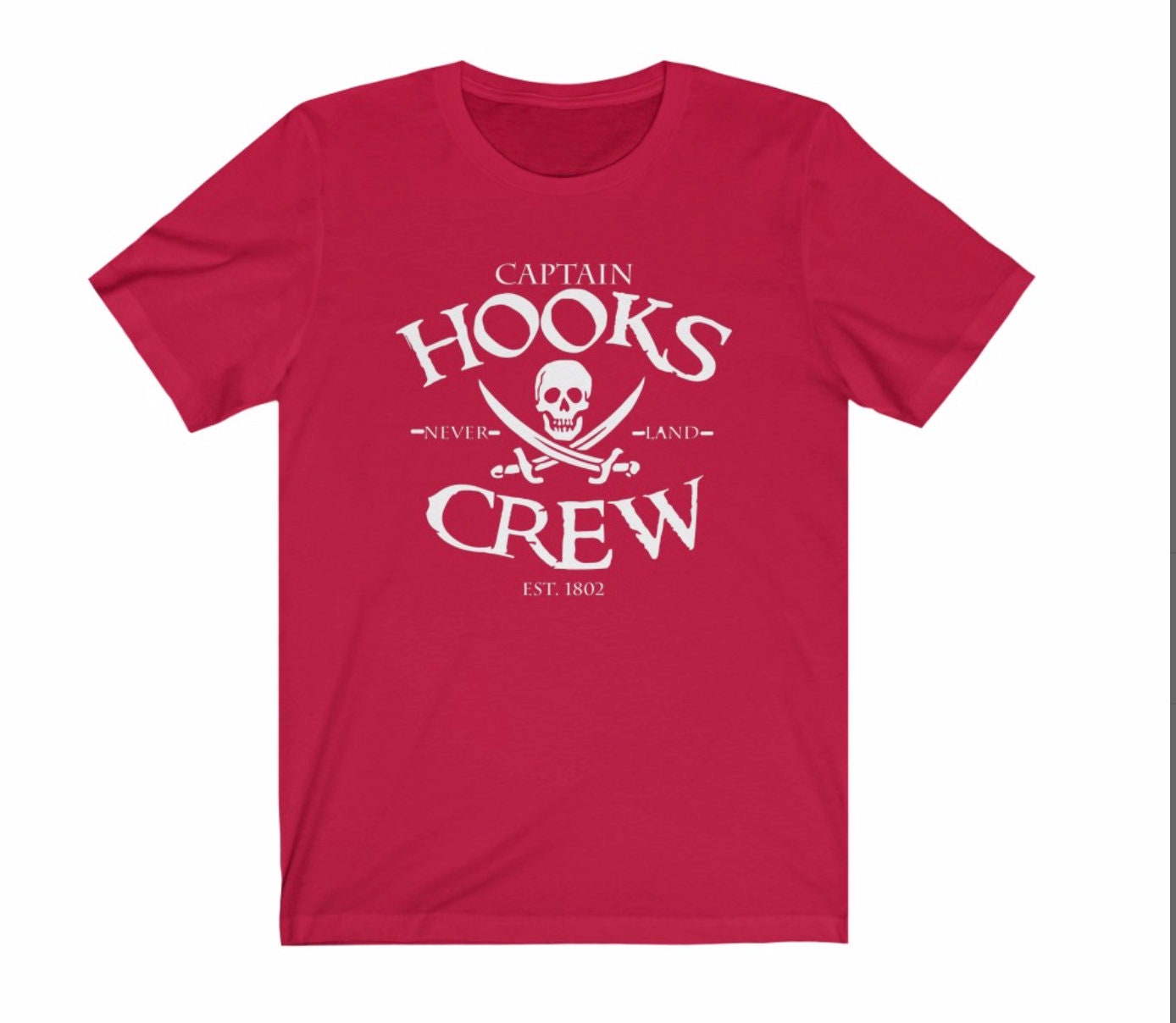 Disney Shirts Captain Hooks Crew Shirt Peter Pan Shirt Disney | Etsy