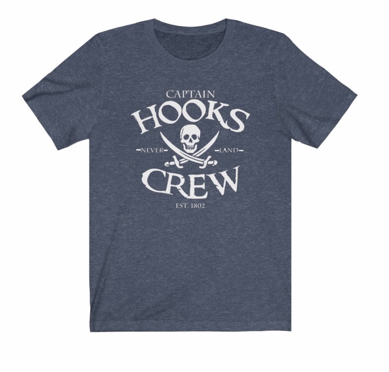 Disney Shirts Captain Hooks Crew Shirt Peter Pan Shirt Disney Pirate ...