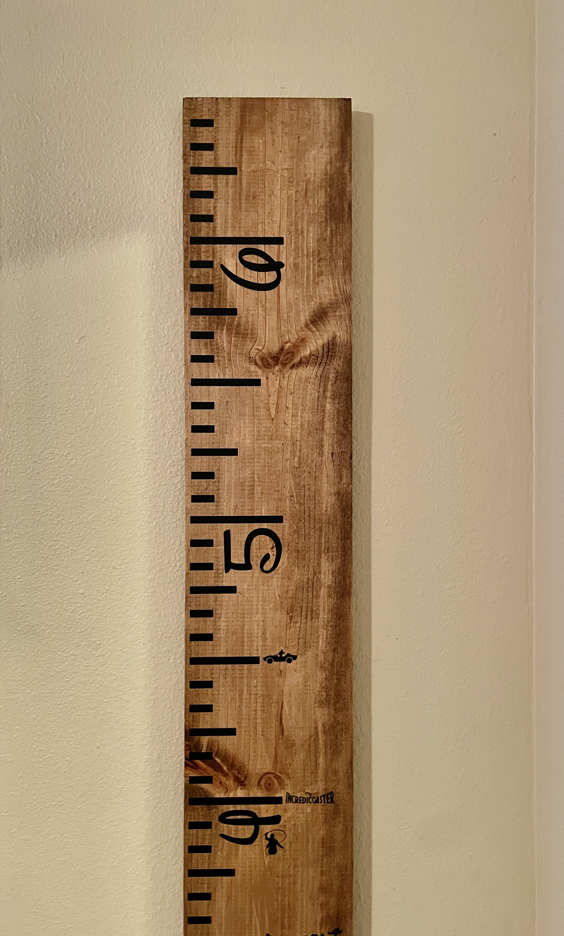 Disney Growth Chart Ruler With Ride Heights Disneyland Disney World (no ...
