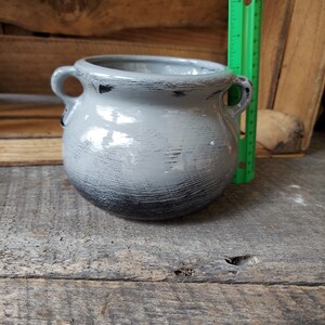 Cauldron Plant Pot / Ceramic Planter / Colorful / Planter With | Etsy