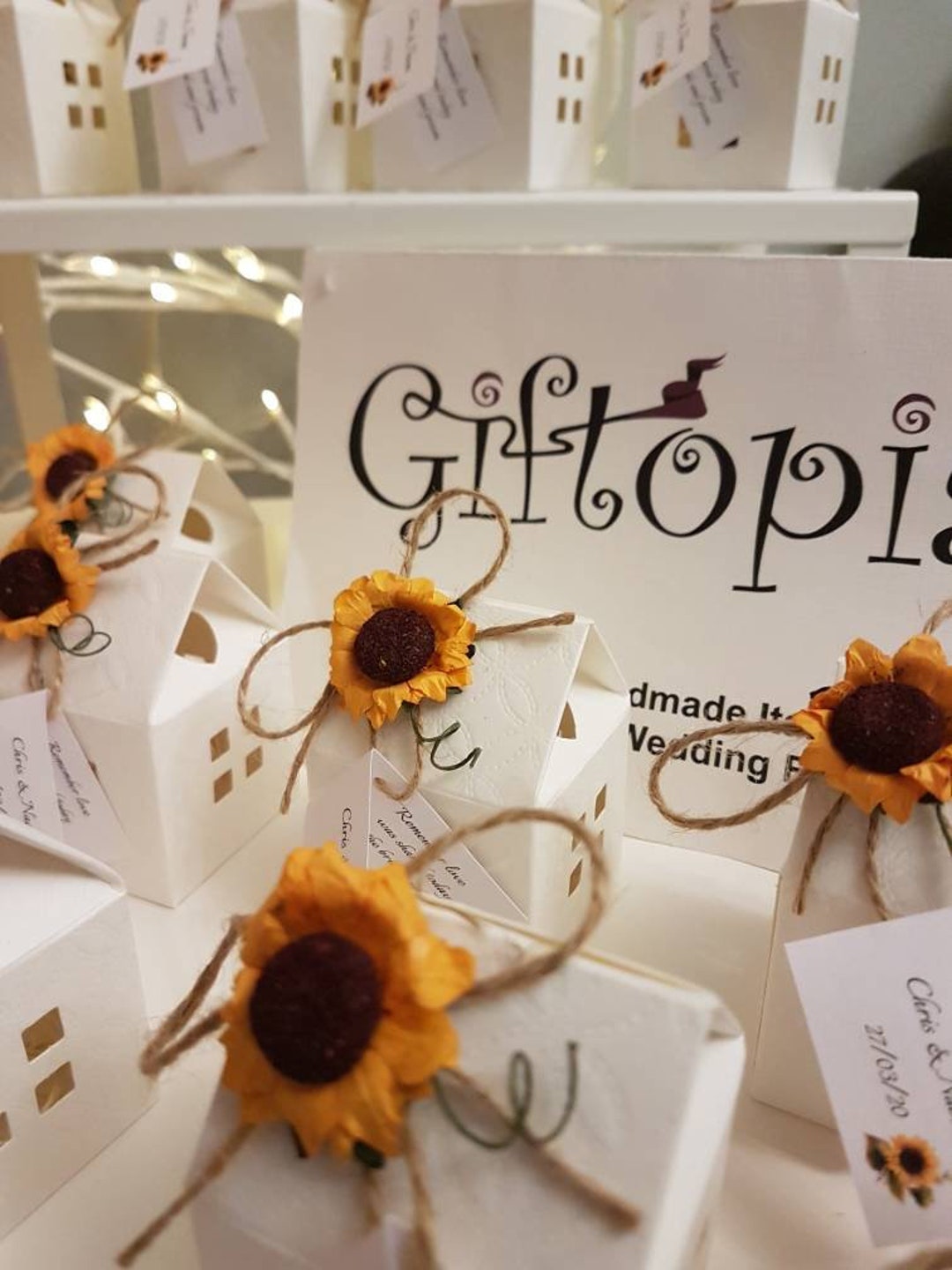 Favour, Sunflowers, House, Guest Gifts, Sunflower Seeds, Table ...