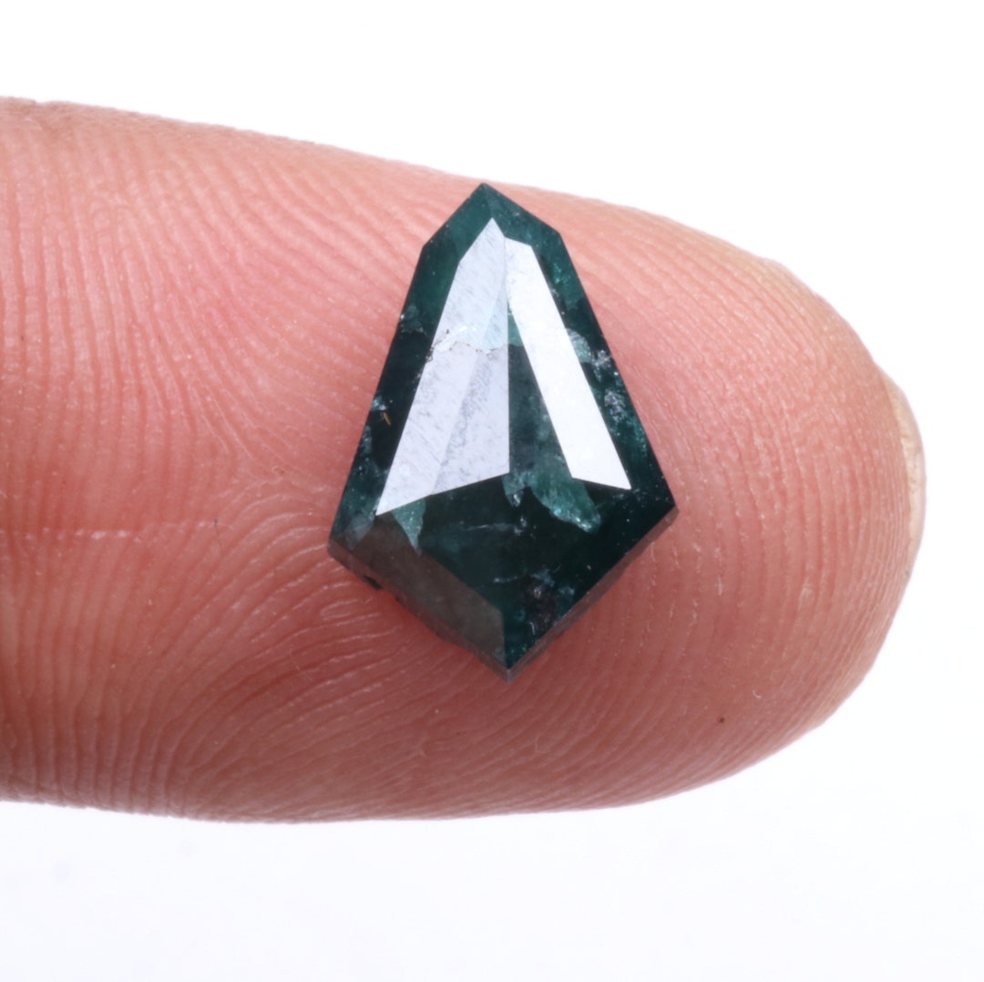 11.63x8.34mm Blue Diamond, Kite Cut Green Blue Diamond, 2.73 Cts Fancy ...
