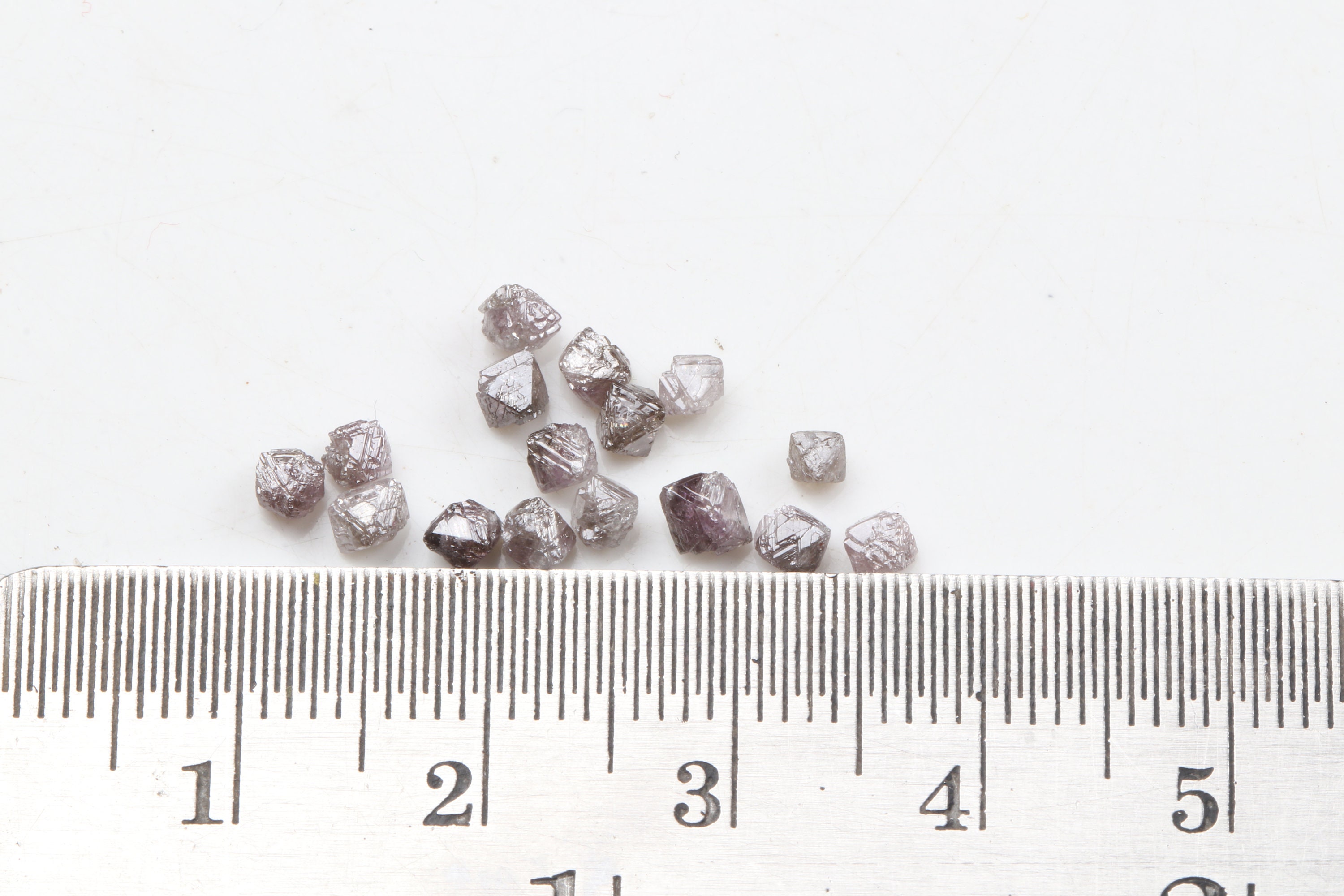 3-4.5mm Pink Diamond Crystal Natural Pink Diamond Crystal - Etsy