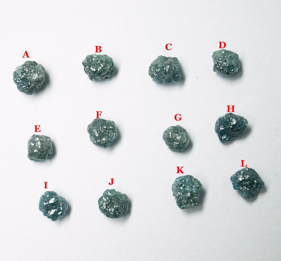 Blue Diamond, Blue Raw Diamond Crystal, Natural Raw Diamond, Raw ...