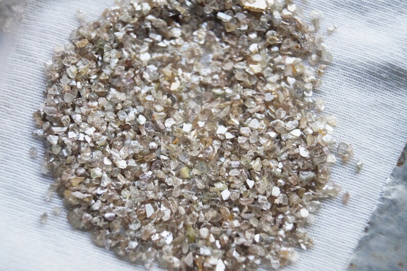 10 Carats Brown Diamond Dust Blue Diamond Uncut Diamond | Etsy
