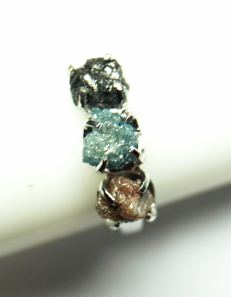 Red Raw diamond ring diamond ring promise engagement ring | Etsy