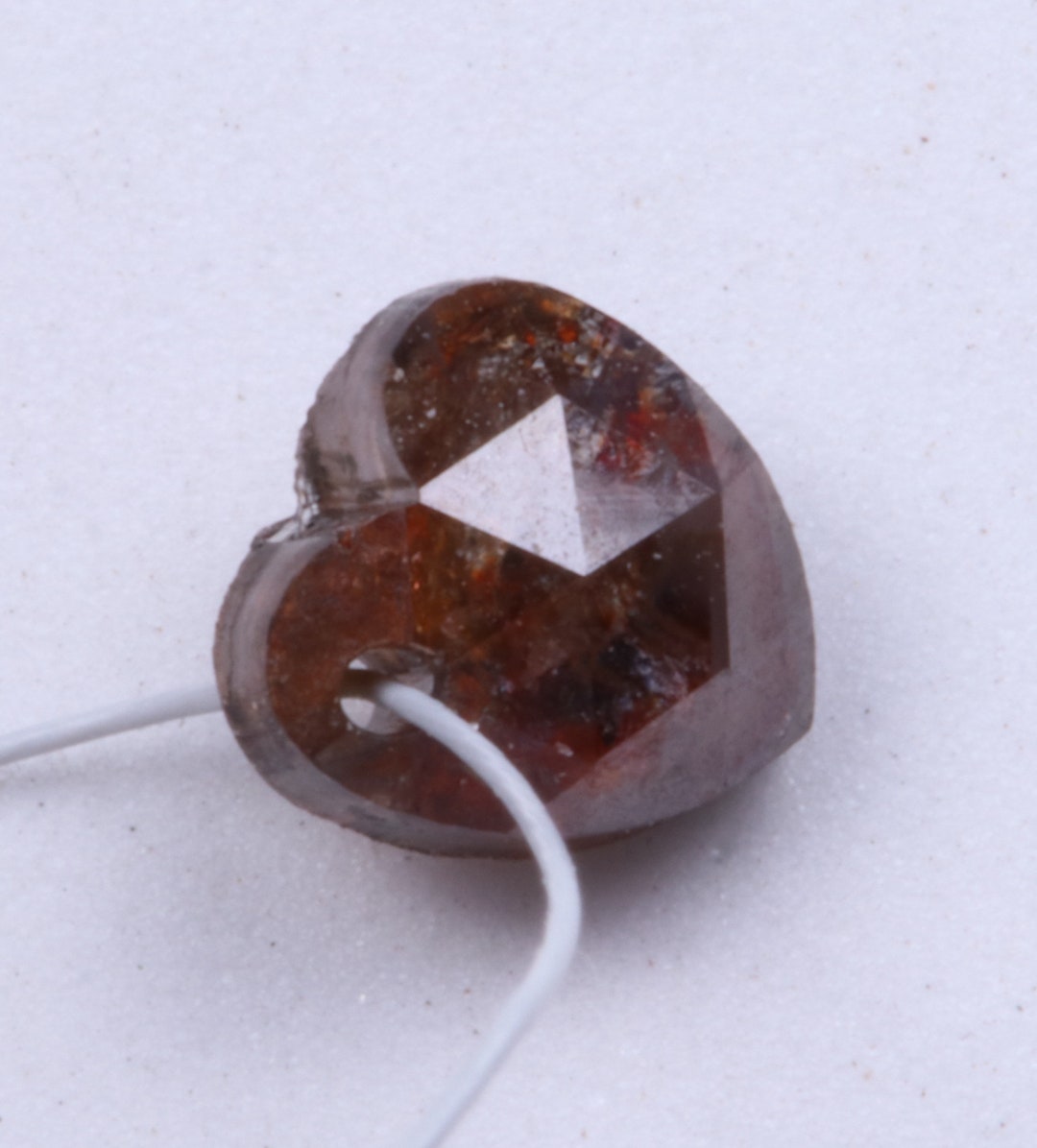 5.01x5.02mm Red Diamond, Heart Cut Red Diamond, 0.80 Cts Red Shape Rose ...