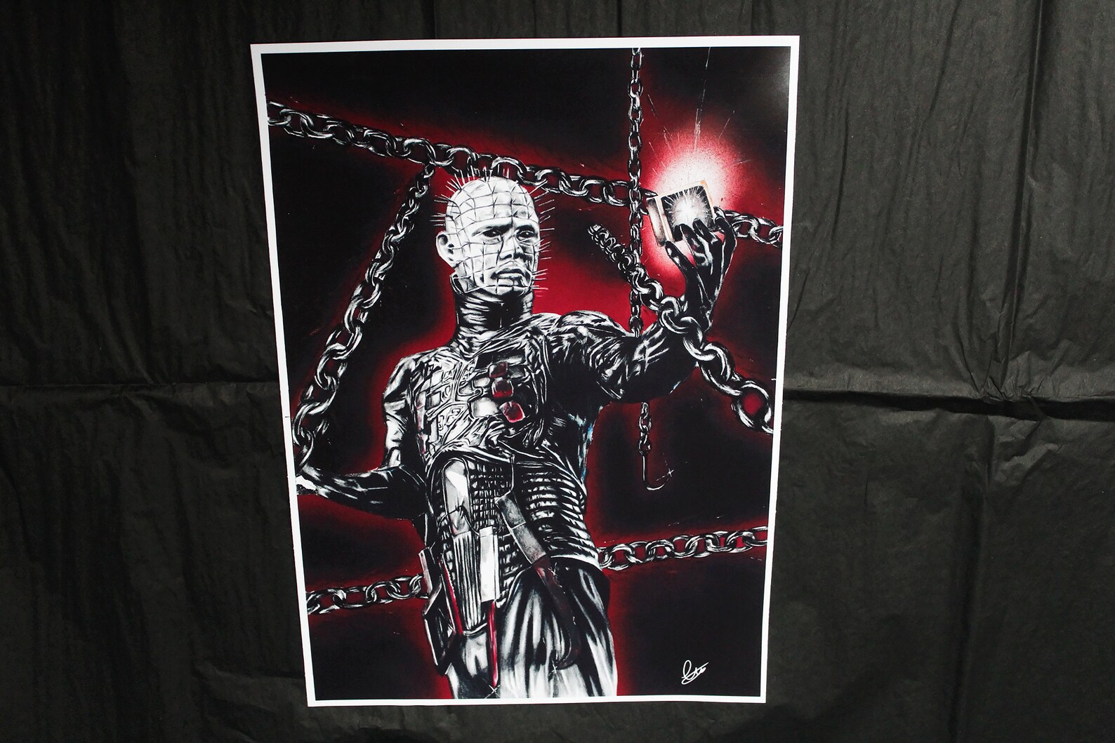 Hellraiser Pinhead Print - Etsy