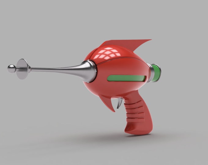 3D Printable - Ray Gun CAD Model - Etsy