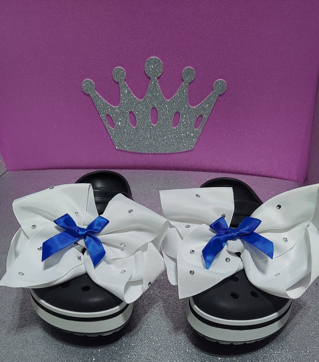SHOE CLIPS - BIG Bow Charm - Luxury Croc Clogs Charm - Bow Charm – Croc ...