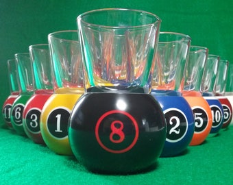 Billiards glasses | Etsy