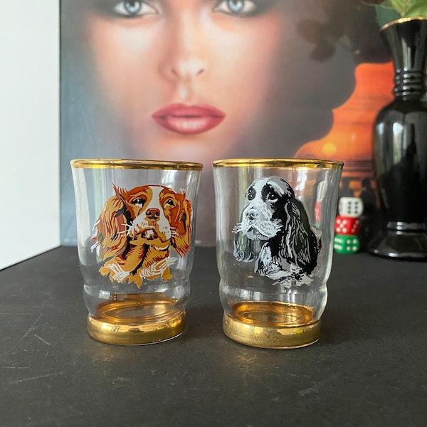 Cartoon Glass Shot Glasses - Etsy