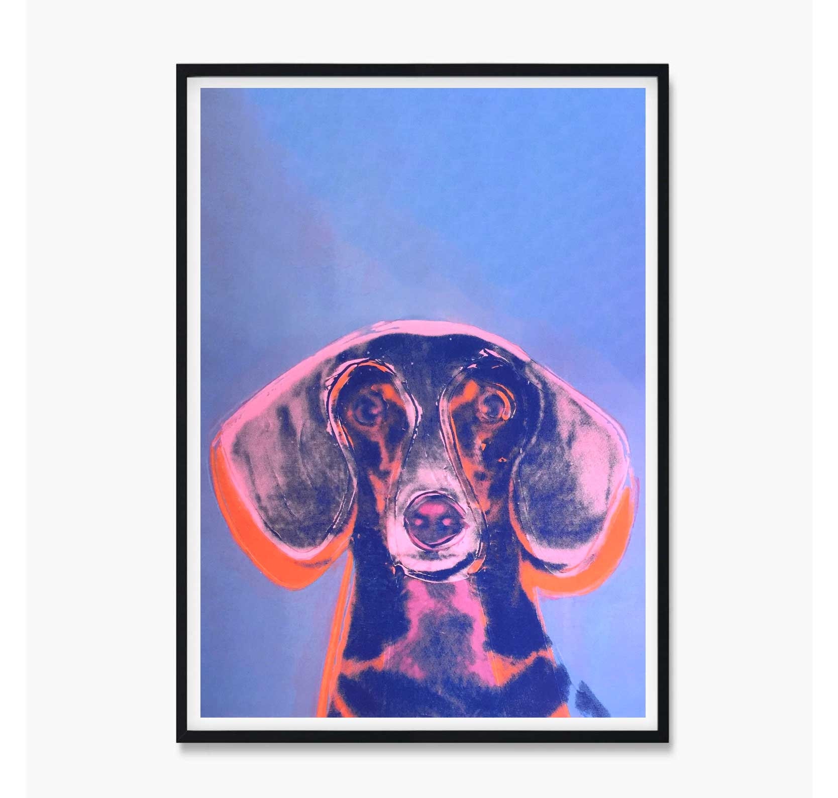 Andy Warhol Dog Print Andy Warhol Dog Poster Maurice - Etsy