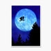 ET Movie Poster, ET Vintage Movie Poster, the Extra Terrestrial Movie ...