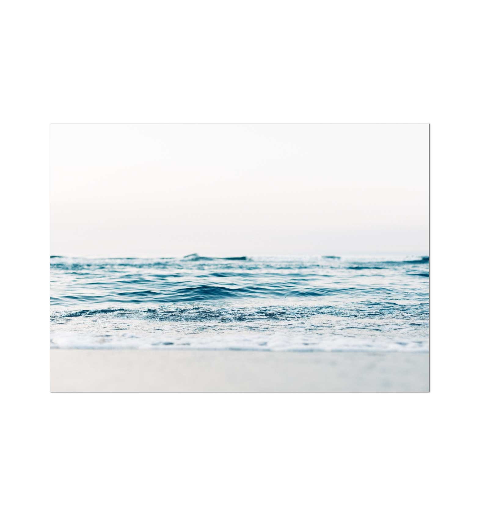 Serene Ocean Art Print Poster Ocean Print Ocean Poster - Etsy