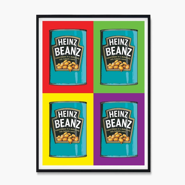 Heinz Baked Beans Pop Art - Etsy