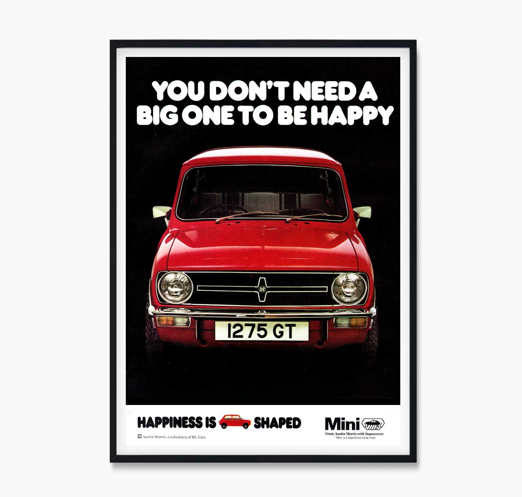 Mini Cooper S Type Poster 1970's Mini Cooper Poster You - Etsy