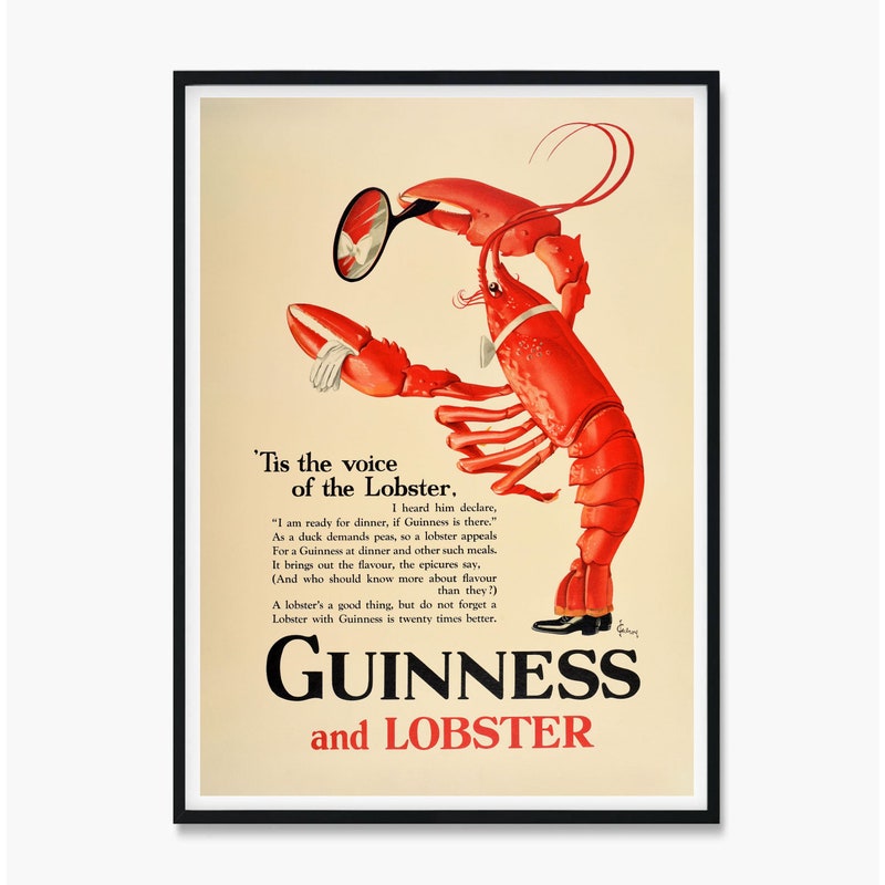 Guinness Poster - Etsy