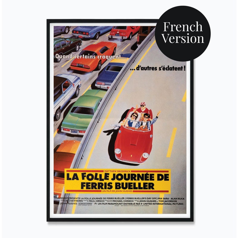 Ferris Bueller - Etsy