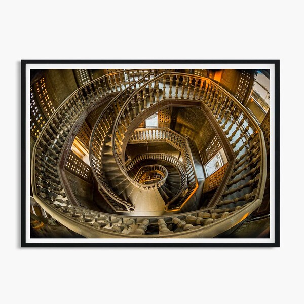 Winding Staircase From Castle Tv Show - Etsy