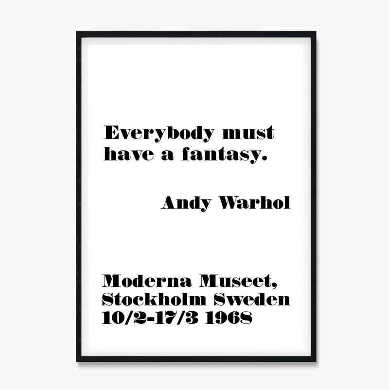 Warhol All is Pretty - Etsy